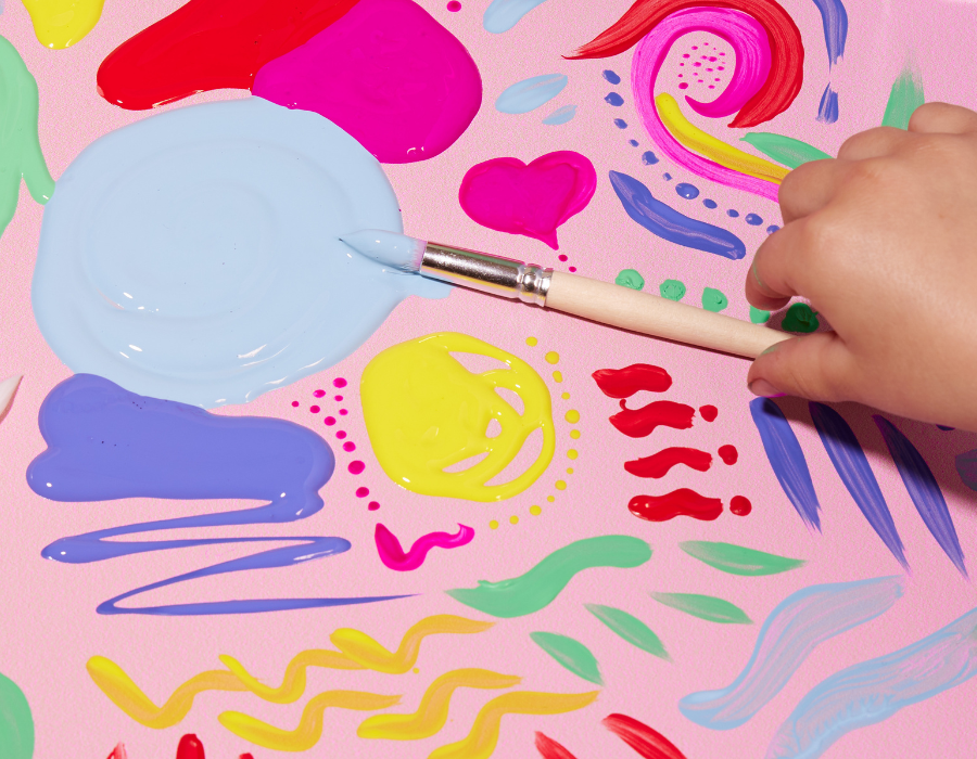 Creative Fun with Non-Toxic Kids Paint Sets - All The Colours