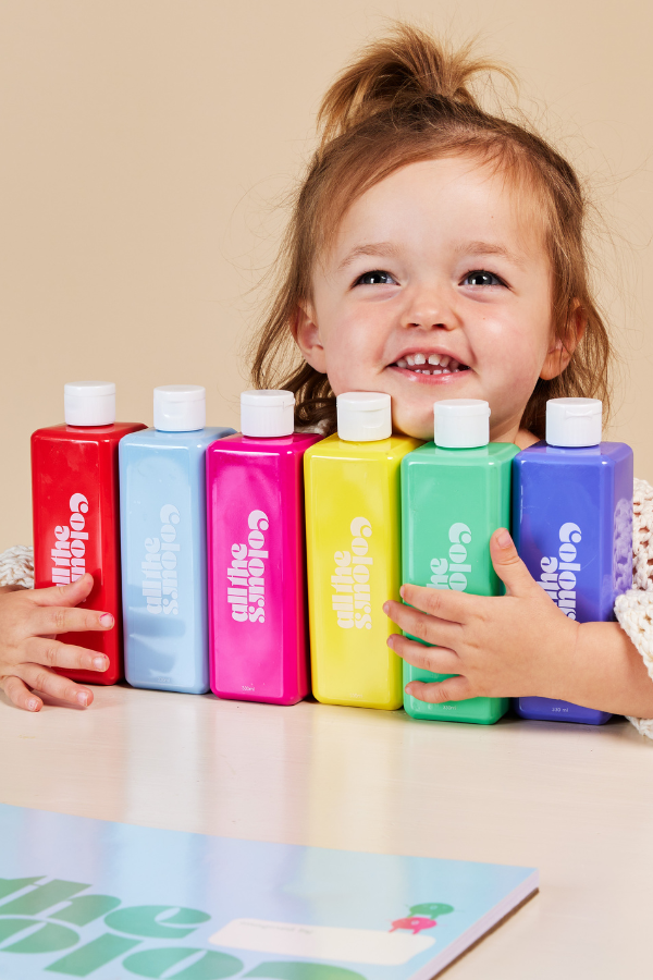 All The Colours - Vibrant Poster Paint for Kids